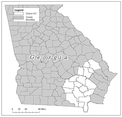 Georgia School District Map